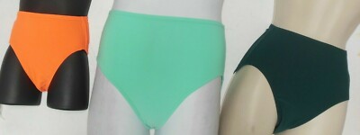 French Cut Dance Cheer Trunks Ladies Girls 11 Colors Matte Spandex ...