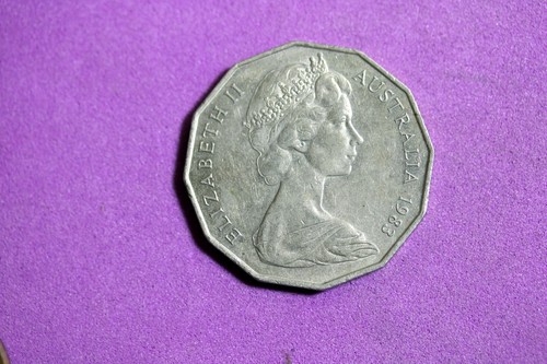 ESTATE FIND 1983 - ELIZABETH II AUSTRALIA 50 CENT COIN! #J28594 | eBay