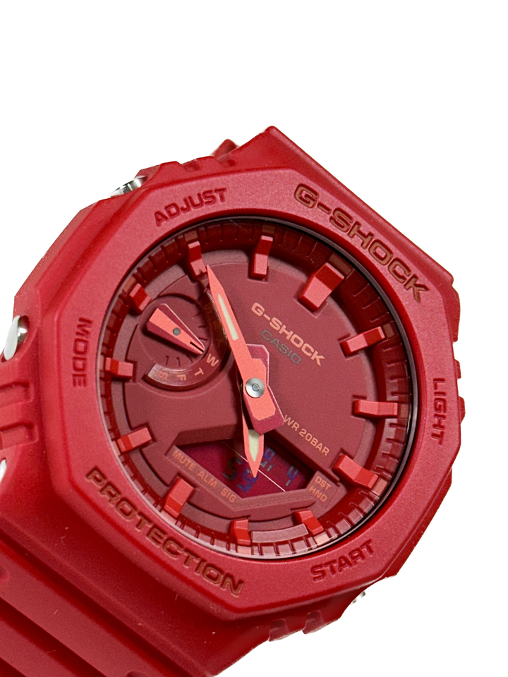Casio GA2100-4A Red Analog Digital G shock watch hot seller NEW | eBay