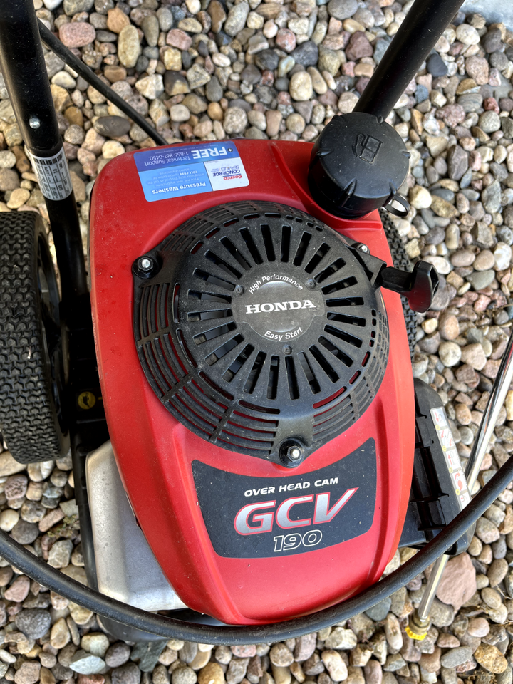 Simpson / Honda GCV 190 Gasoline Powered Pressure Washer **Engine ...