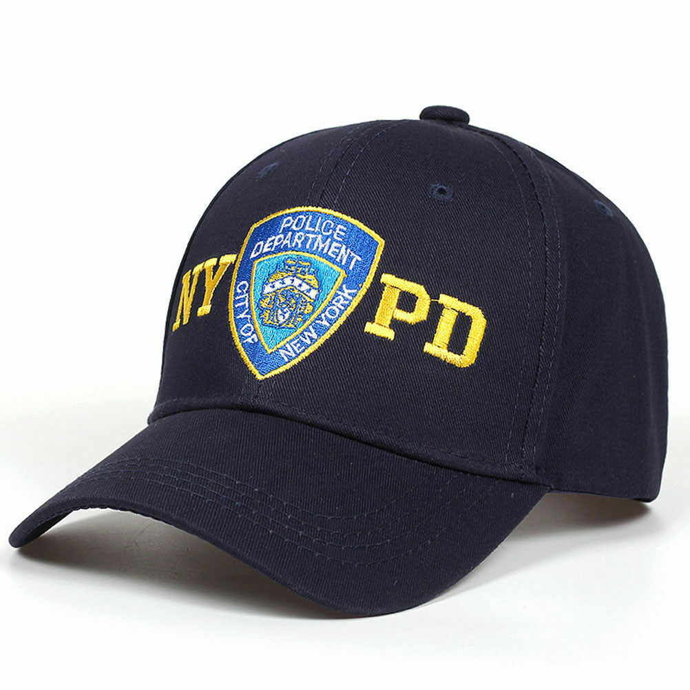 Mens Women NYPD Embroidery Baseball Cap Police Department Hat ...