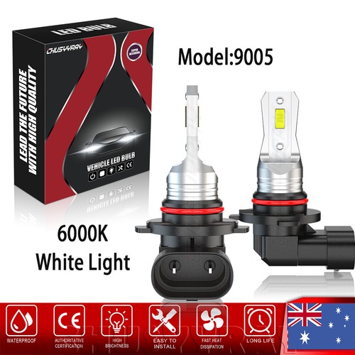 2x 9005/9006 HB3 LED Car High Low Headlight Kit Replace Bulb Lamp ...