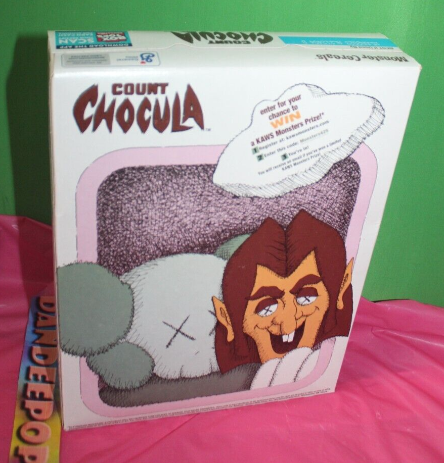 General Mills Count Chocula Monster Cereal Halloween Collectible Sealed ...