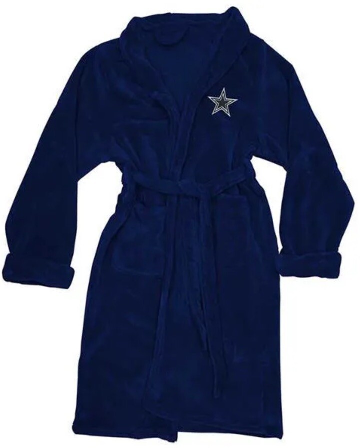 Dallas Cowboys NFL Northwest Company Silk Touch Bath Robe Men's L/XL ...