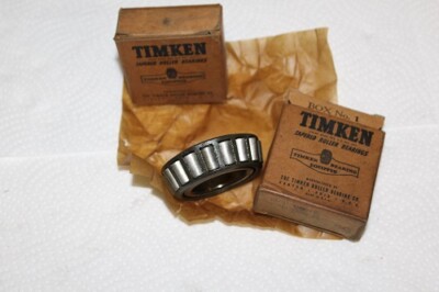 NOS Timken John Deere D GP Front Wheel Outer Tapered Roller Bearing ...