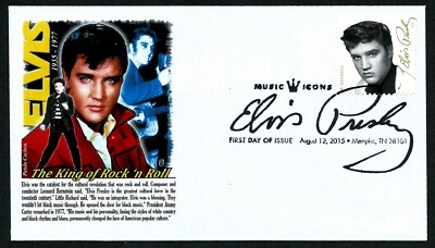 USA, SCOTT # 5009, PANDA FDC COVER OF KING OF ROCK 'N ROLL ELVIS ...