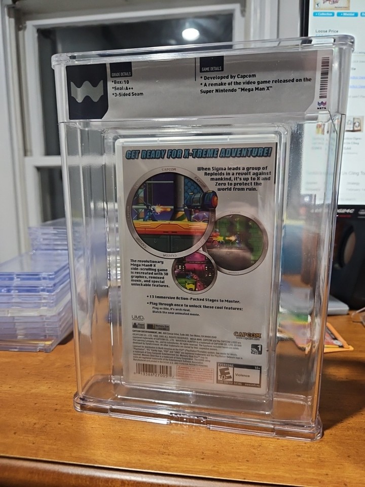Mega Man: Maverick Hunter x Sony PSP Sealed Graded WATA 10 A++ | eBay