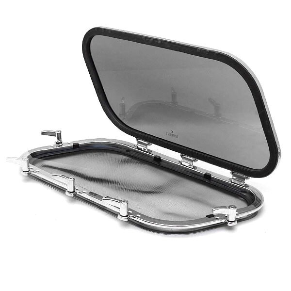 Bomar Boat Port Window S321POR-.75-LSA | Four Winns 060-2180 w/ Screen ...