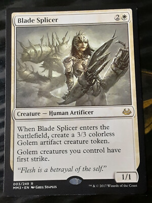 Blade Splicer x1 , Modern Masters 2017 , NM , MTG , FREE SHIPPING | eBay