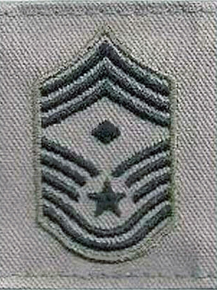 Air Force Chief Master First Sergeant ABU Rank TAB 2" x 2" Hook Back | eBay