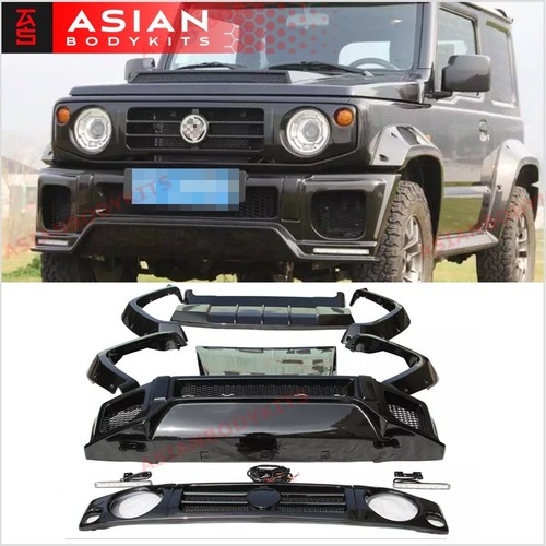 WIDE BODY KIT for SUZUKI JIMNY JB74W 18+ FRONT BUMPER GRILLE SPOILER ...
