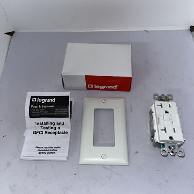 Legrand 2097TRW Tamper Resistant Electrical Casing Outlet 785007035872 ...