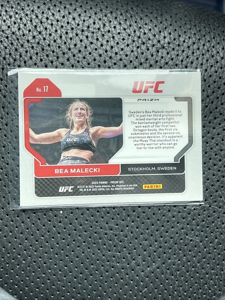 Bea Malecki RC #17 Silver Prizm Rookie MMA 2022 Panini Prizm UFC MMA | eBay