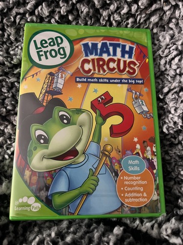 LEAP FROG MATH CIRCUS DVD 2004 FACTORY SEALED | eBay