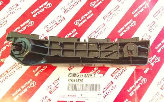 Genuine Toyota Yaris 2011 Onwards OSF Bumper Bracket Part No - 52535 ...