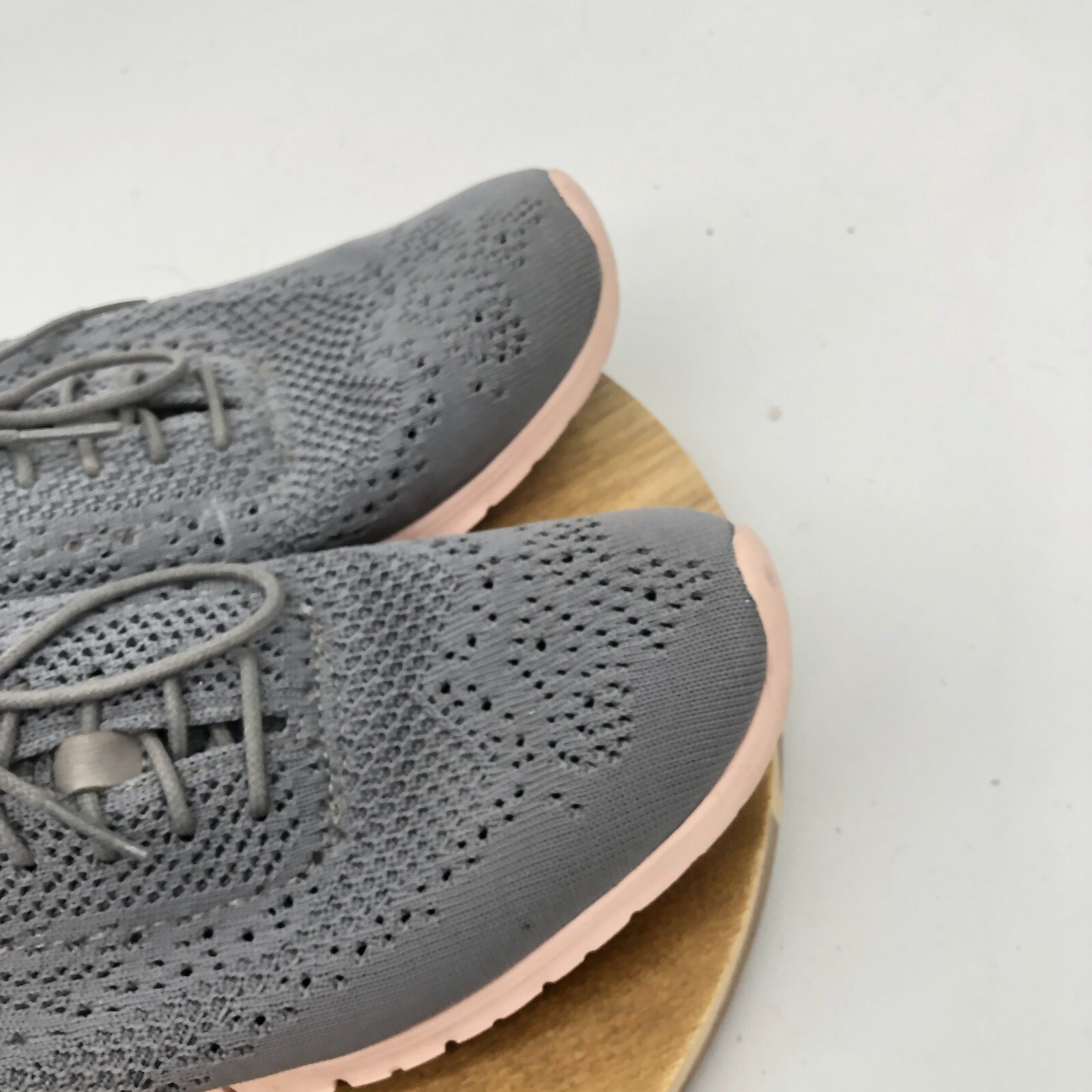 Cole Haan Zerogrand Stitchlite Oxford Sneakers Womens 9B Grey Mesh Lace ...