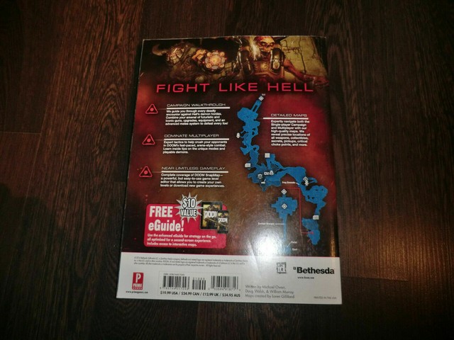 Doom : Prima Official Guide by Prima Games (2016, Trade Paperback) for sale online | eBay