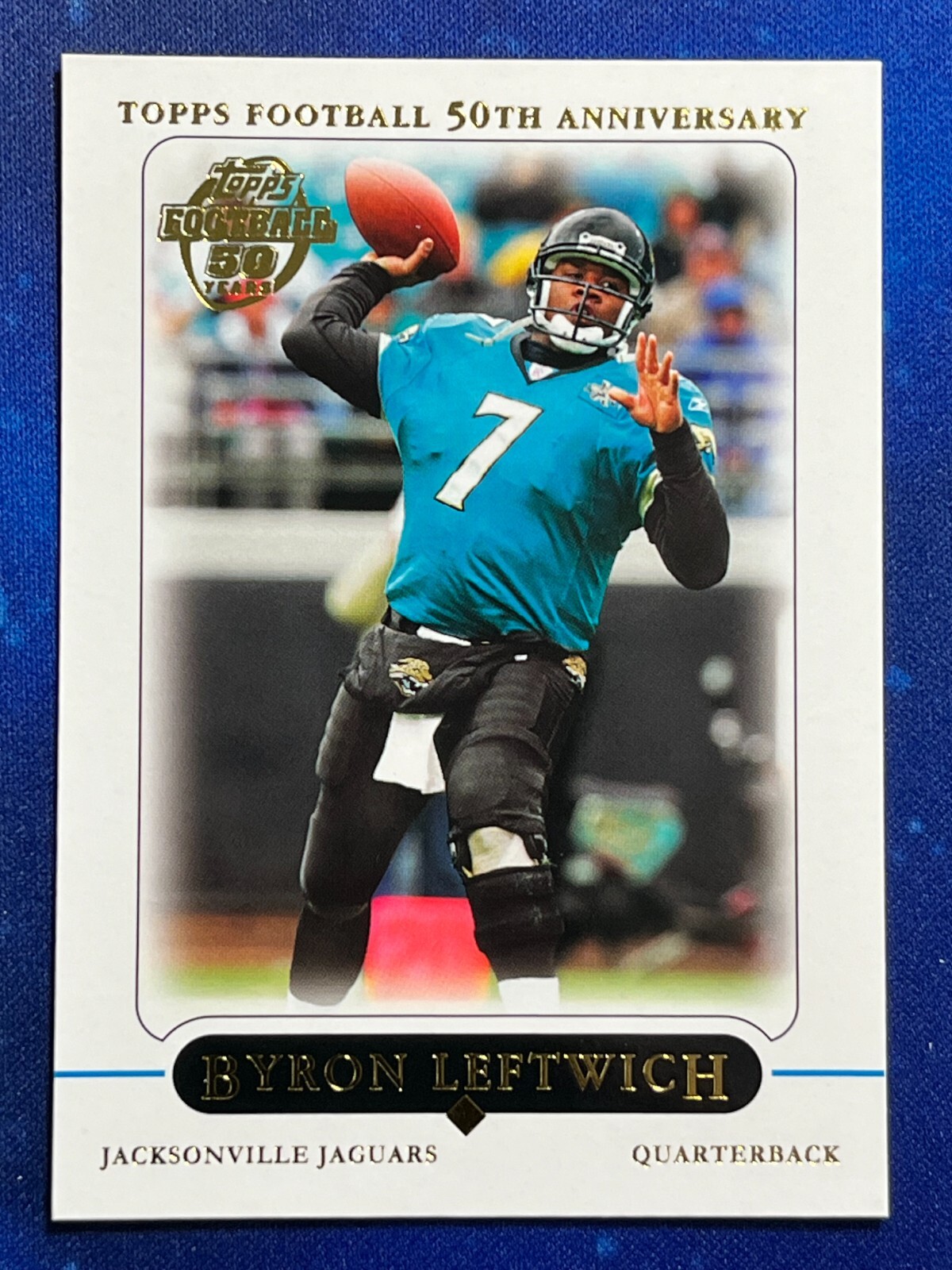 Byron Leftwich 2005 Topps #106 Jacksonville Jaguars | eBay