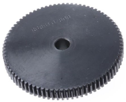 RS Pro Steel 80 Teeth Spur Gear, 80mm Pitch Diam, 40mm Hub Diam - SS10 ...