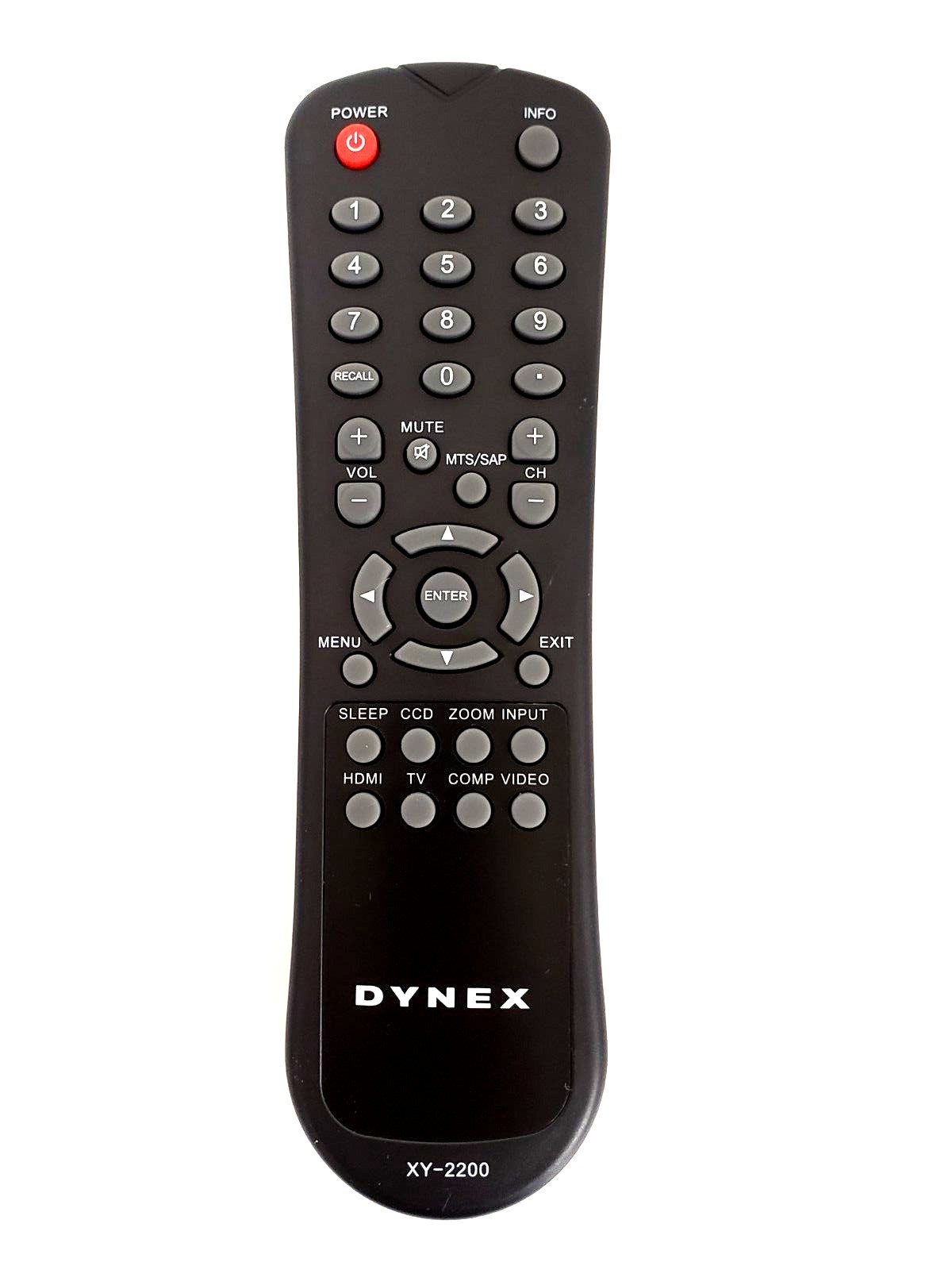 Dynex TV Remote Control Xy-2200 4924S02001 for sale online | eBay