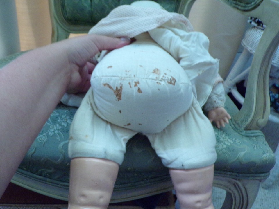 VTG Composition Doll Baby Doll Burping 15" | eBay