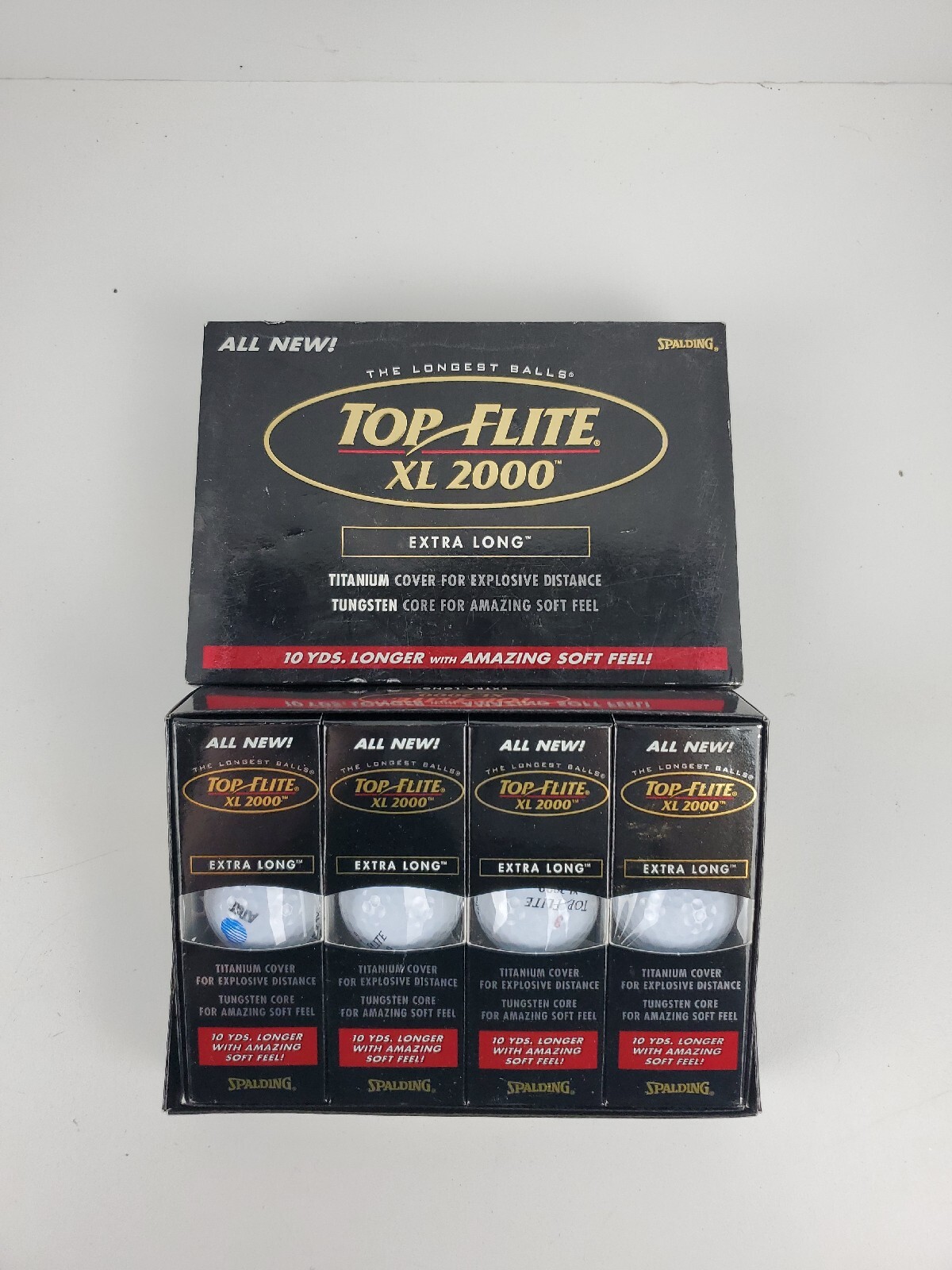 Top Flite XL 2000 Golf Balls NEW Lot Of 2 Sets Total 24 Balls | eBay