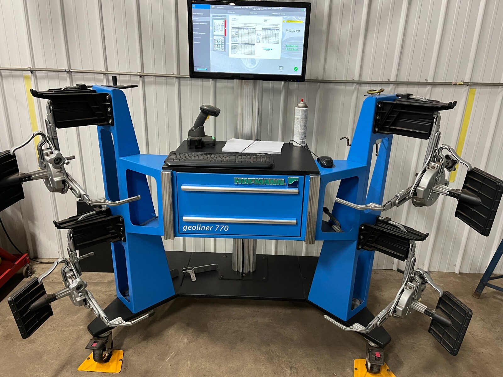 Hoffman Geoliner 770 Wheel Alignment Rack | eBay