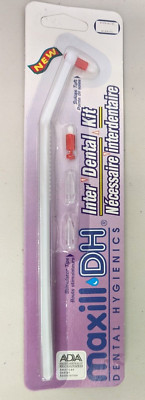 Maxill Oral Cleaning Interdental Brush with Stimulator Tips ( 55pcs/Box ...