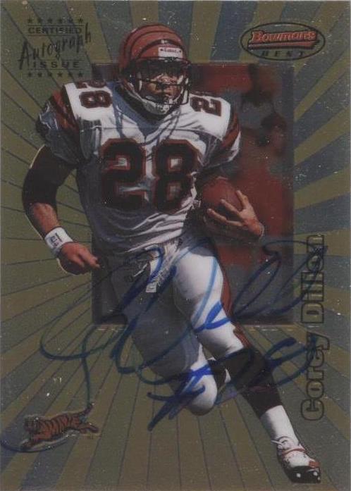 1998 Bowman's Best - Autographs Corey Dillon #3A (AU) for sale online ...