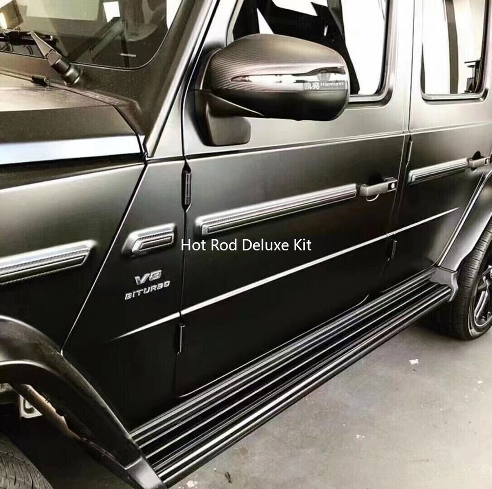 Black Running Board Side Steps For Mercedes Benz G Class W464 G550 G63 ...