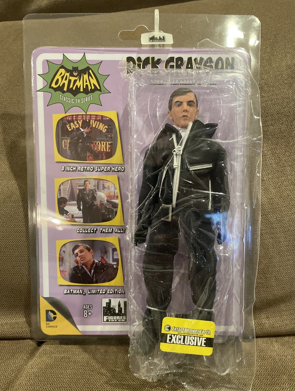 1966 Batman Classic TV Series Dick Grayson Undercover Agent 8" EE ...
