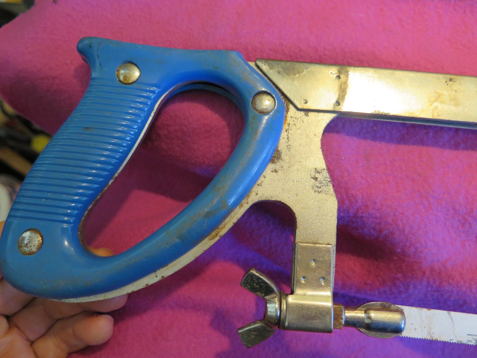 vintage USA Great Neck no 125 Disston Hacksaw saw for machinist ...