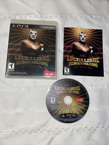 Lucha Libre AAA Heroes del Ring Sony PlayStation 3 PS3 Complete CIB ...