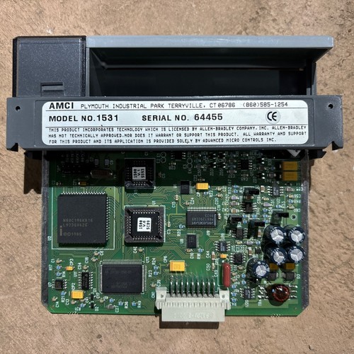 AMCI 1531 SLC500 1-Ch Resolver Interface Module, 1RPM | eBay