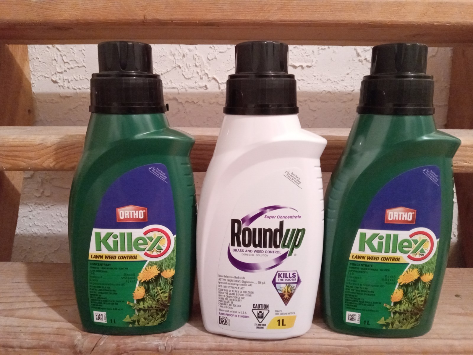2 x 1L - KILLEX CONCENTRATED + 1L ROUNDUP SUPER CONCENTRATED - FRESH ...