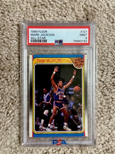 1988 Fleer Mark Jackson All Star #121 PSA 9 Mint! Centered ! Very Nice ...