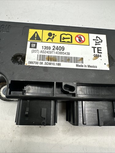 2013-2014 MALIBU SONIC Chassis ECM A/Bag Below Center Console Model ...