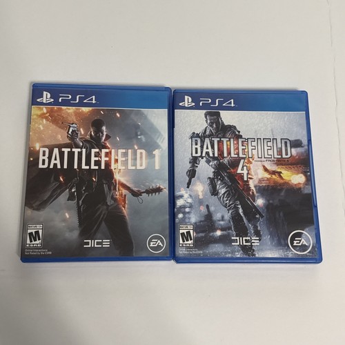 Battlefield 4 And Battlefield 1- PlayStation 4 Games Great Condition | eBay