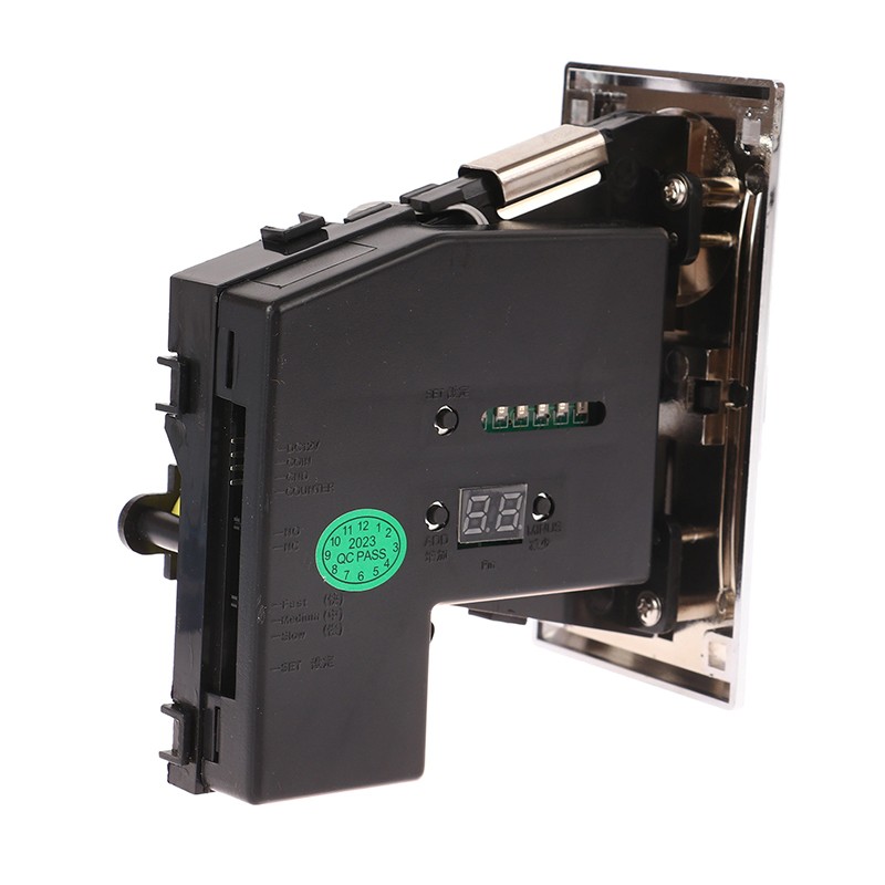 1Pc 616 Multi Coin Slot Acceptor Electronic Roll Down Coin Acceptor ...