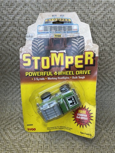 Vintage 1988 TYCO GMC Green Stomper 4X4 Truck #60868 NOS | eBay