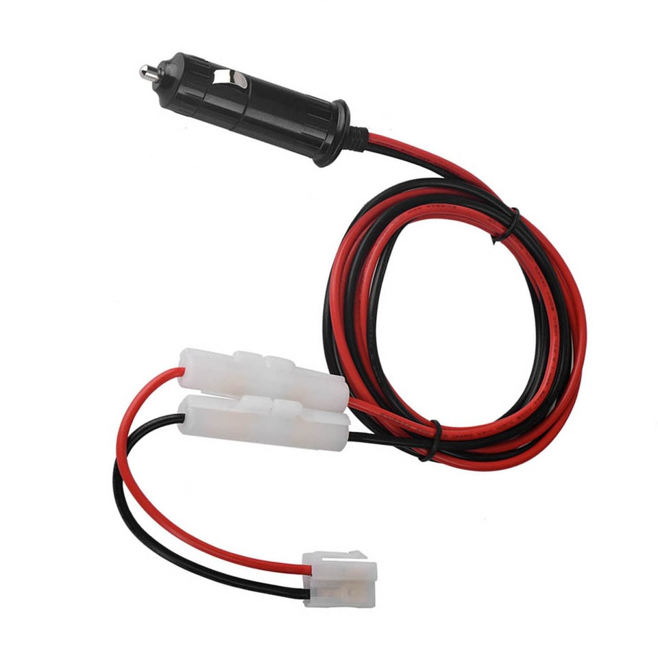 T Shape Power Cable Cord Cigarette Lighter For Mobile Radio FT-7900/78 ...