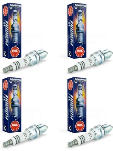 4 x NGK IX Iridium Spark Plugs BKR7EIX fits Audi A4 2.0 B7,8EC TFSI ...
