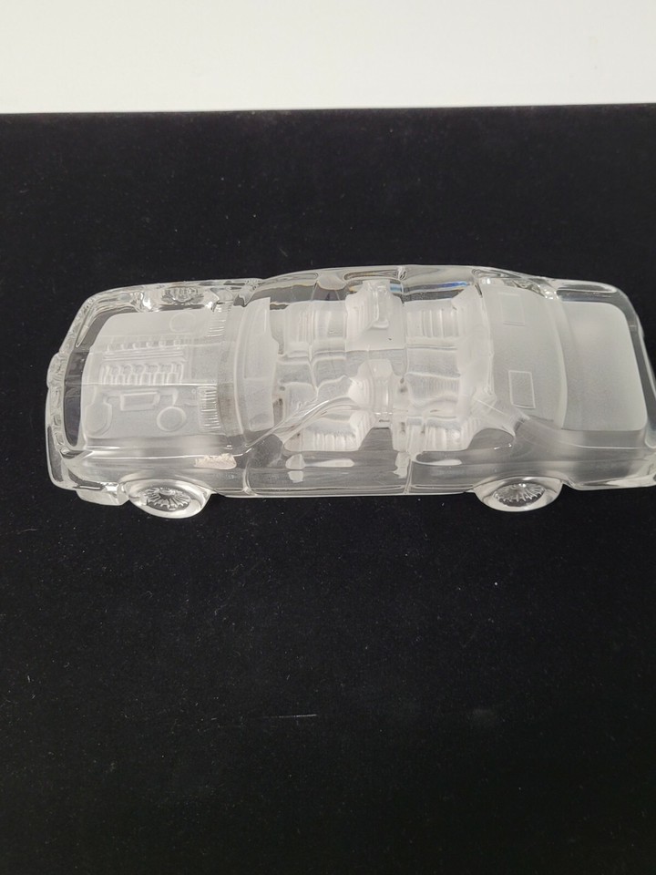 BMW 635 CSI GLASS CRYSTAL CAR PAPERWEIGHT MODEL HOFBAUER? | eBay