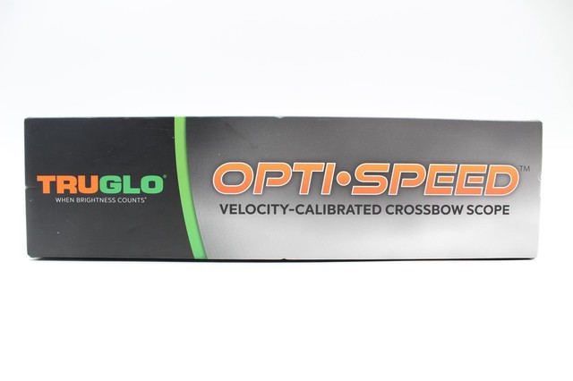 TRUGLO Opti Speed Velocity CALIBRATED Crossbow Scope TG8514BLC for sale online | eBay