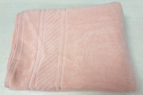 Martha Stewart Collection Spa 100% Cotton Bath Sheet, 33" X 64" Pink ...