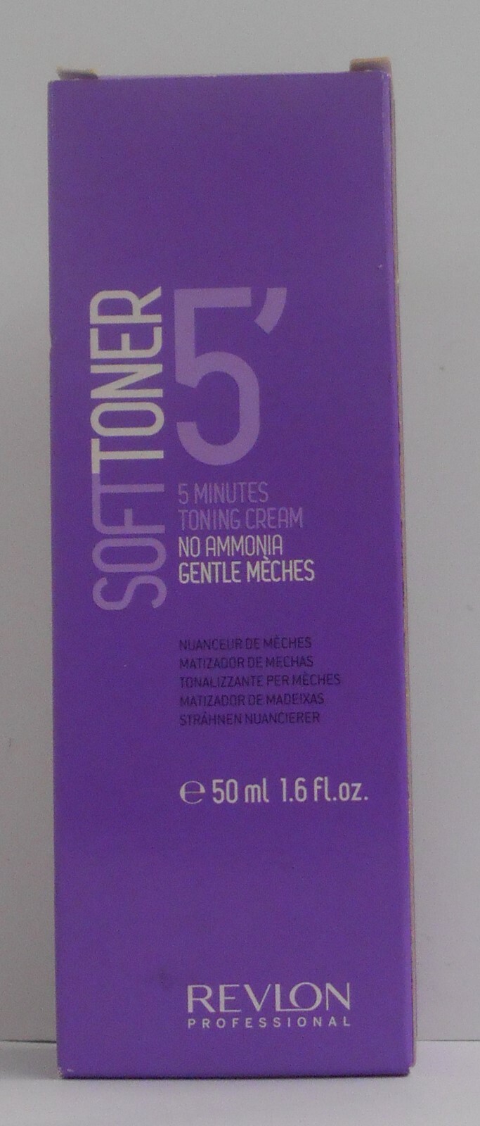 Revlon SOFT TONER 5 MINUTE No Ammonia Meches Toning Cream~ 1.6 fl. oz ...