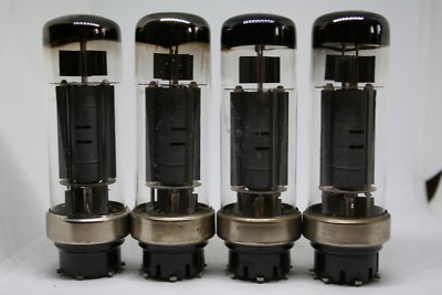 4699 METAL BASE EL6/425 TUBE QUAD MATCHED 1950's PRE EL34 EL60 VINATGE ...