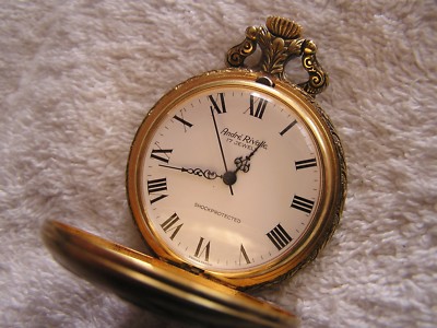 Vintage Andre Rivalle 17 Jewels Watch Dog on Case | eBay