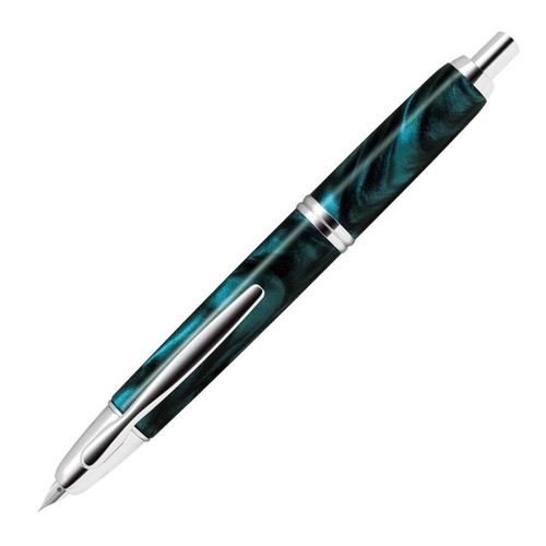 Pilot Namiki Capless SE Fountain Pen Marble Green Medium Nib FCSE-3MR ...