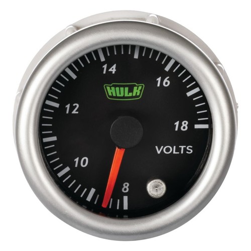 HULK 4x4 52mm VOLT VOLTAGE METER GAUGE 8-18 V 10 ILLUMINATION COLORS | eBay